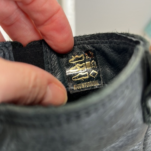 Eric Michael | Shoes | Eric Michael Leather Moto Biker Calf Boots Size ...